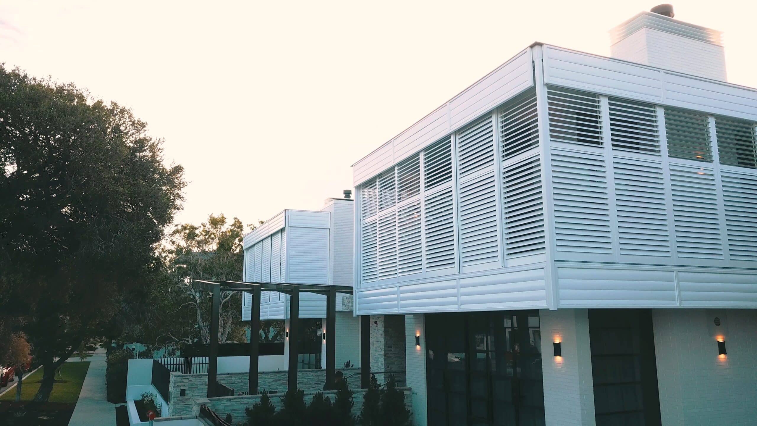 Balcony Shutters - Louvretec